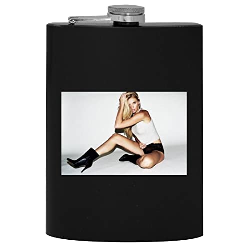 FC Carino B35Y22D63W0734693M07T32C02S27-8oz Black Hip Alcohol Drinking Flask PDI #PIDP734693