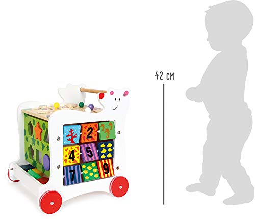 Small Foot Wooden Toys - Wooden Baby Bear Walker