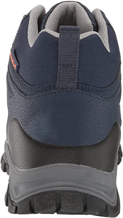 Eddie Bauer Summit Mid Ankle Hiking Boots | Water Resistant, Multi-Terrain Lugs Reinforced & Sturdy Design Rubber Traction Outsole Cradled Footbed