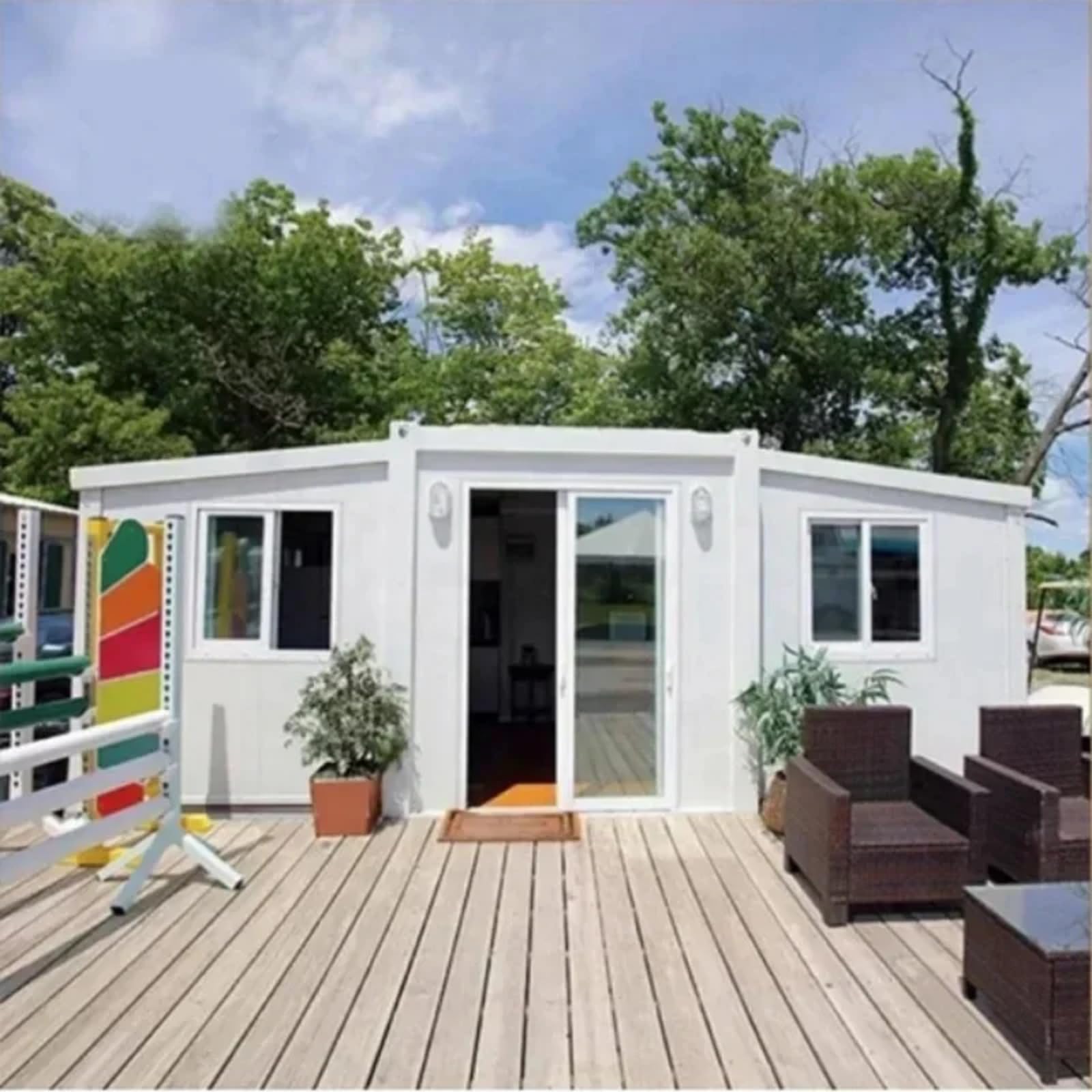 Movable Expandable Shipping Container Frame House Prefabricated Prefab Modern Home 40ft 20 Ft Folding Prefabricated Container House