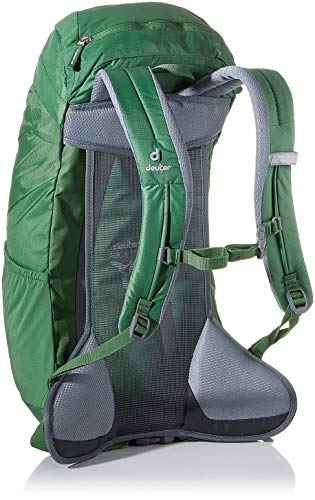 Deuter AC Lite 18 Men's 18 Liter Backpack with Lightweight Steel Frame and Ergonomical Straps | Hydration Compatible, Ventilated Back and Rain Cover for Day Hikes - Leaf