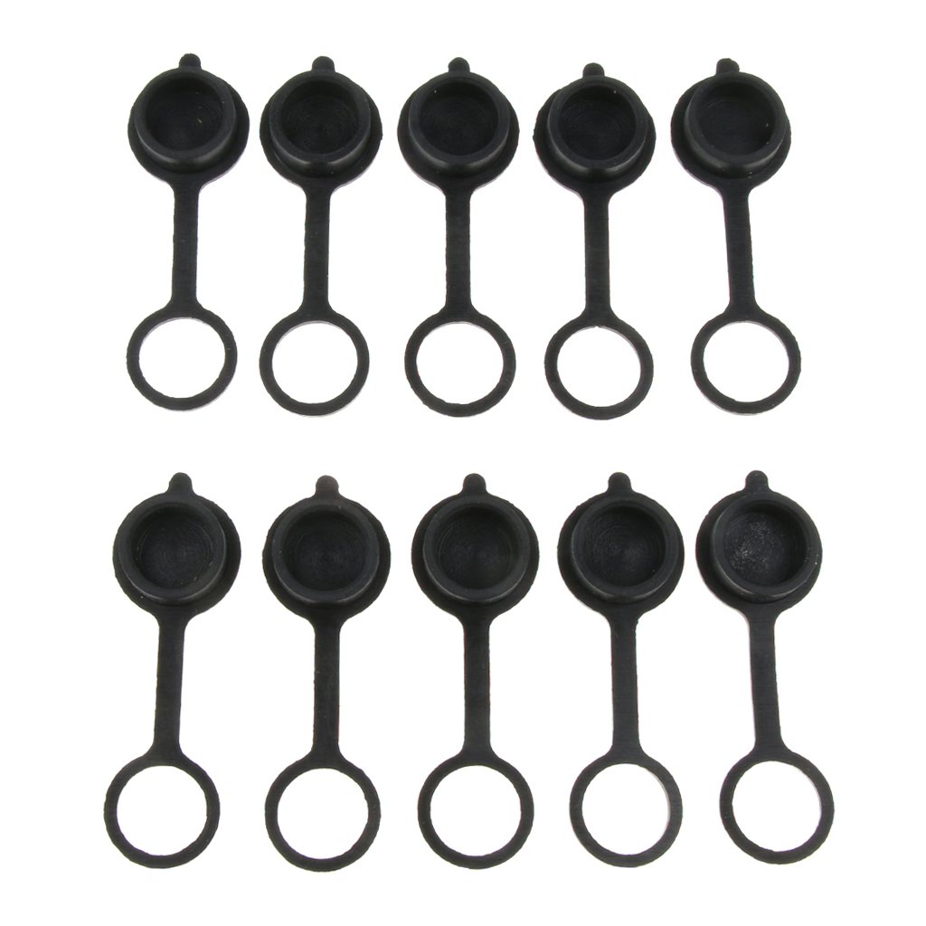 CUTICATE 10pcs Electric Scooter Charge Charging Port Covers Silicone Lid