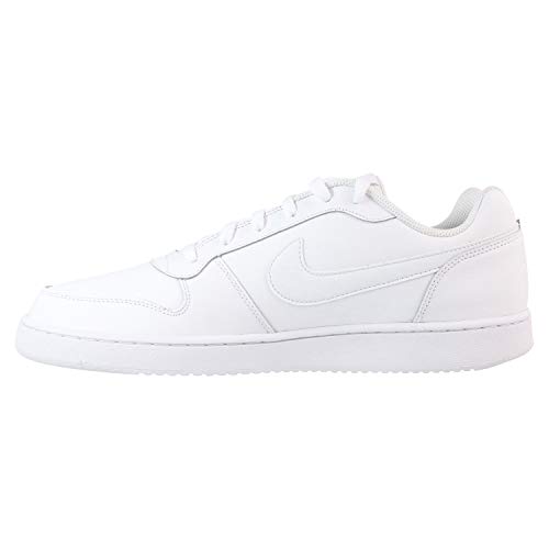 Nike Women's Ebernon Low Sneaker, White/White, 6.5
