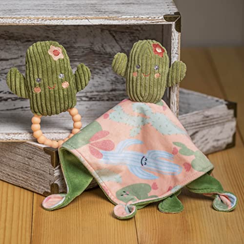 Mary Meyer Soothie Security Blanket, 10 x 10-inches, Sweet Cactus