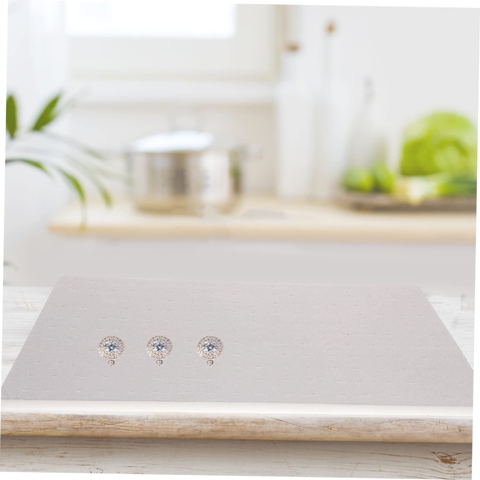 DOITOOL Box ring tray core jewelry insert sponge ornament tray accessory tray ring inserts for loose rings jewelry display pads sponge ring insert velvet accessories travel drawer