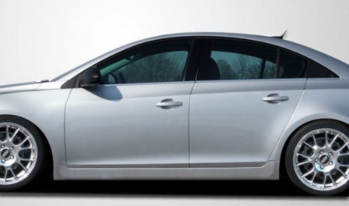Couture RS Look Side Skirts Compatible with 2011-2015 Chevrolet Cruze - 2 Piece