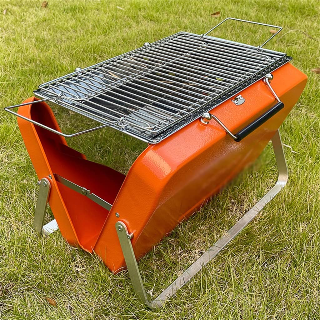 DOUBAO Outdoor Charcoal Grill Portable Rotisserie Stove Home Folding Portable Field Mini Grill Full Set