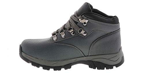 Deer Stags Boys' Hiker Hiking Boot, Grey, 2 Little Kid,2 Little Kid