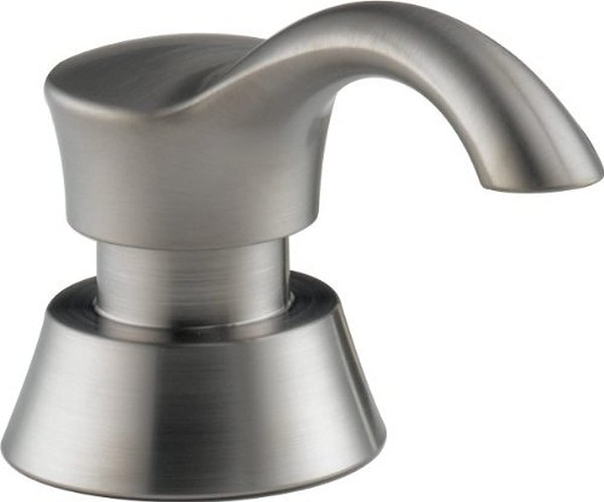 Delta Faucet Pilar Kitchen Soap Dispenser for Kitchen Sinks, Stainless RP50781SS & RP30395 Delta Plumbing Replacement Parts, Chrome