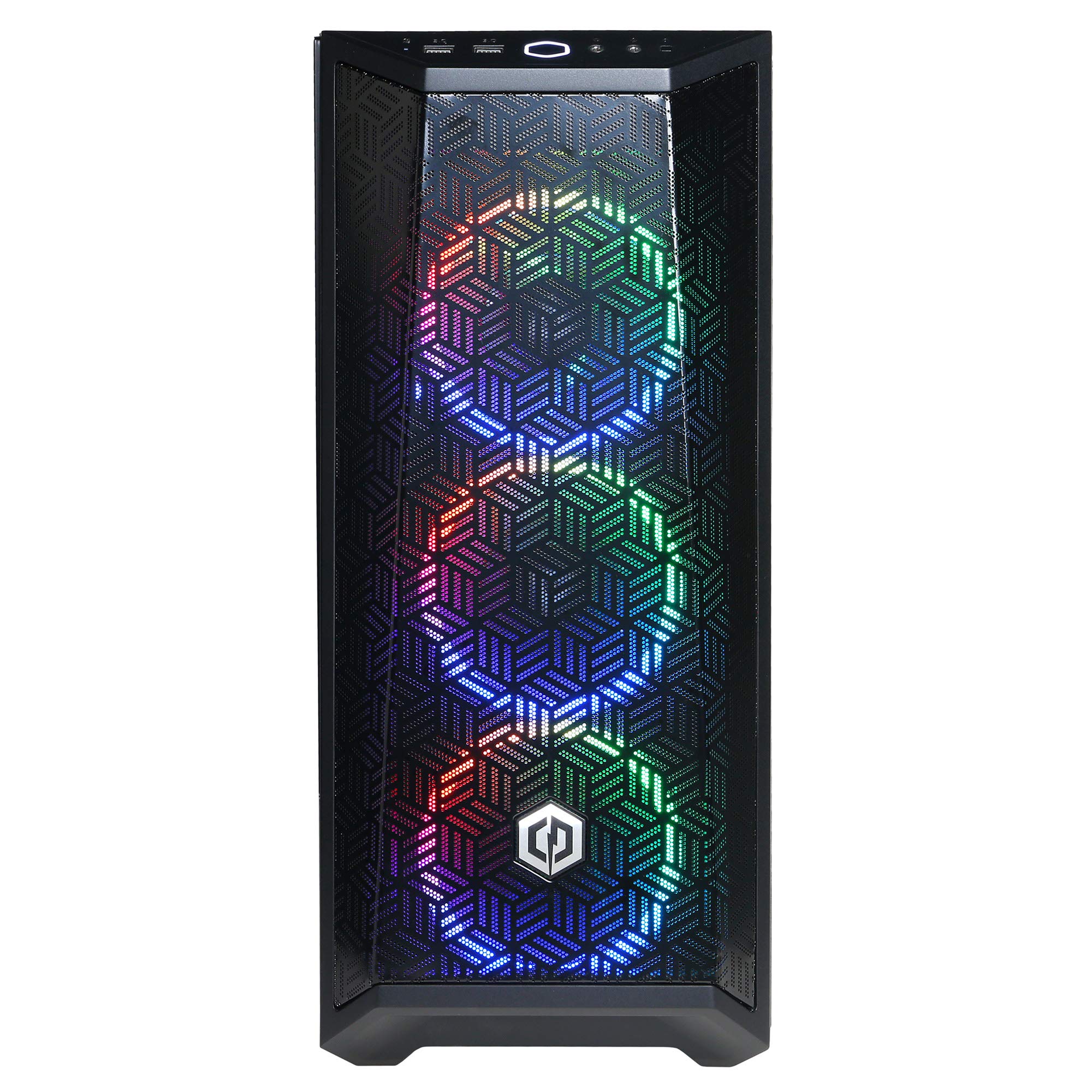 CyberpowerPC Gamer Xtreme VR Gaming PC, Intel Core i5-13400F 2.5GHz, GeForce RTX 4060 8GB, 16GB DDR5, 2TB NVMe SSD, Wi-Fi Ready & Windows 11 Home (GXiVR8060A18),Black