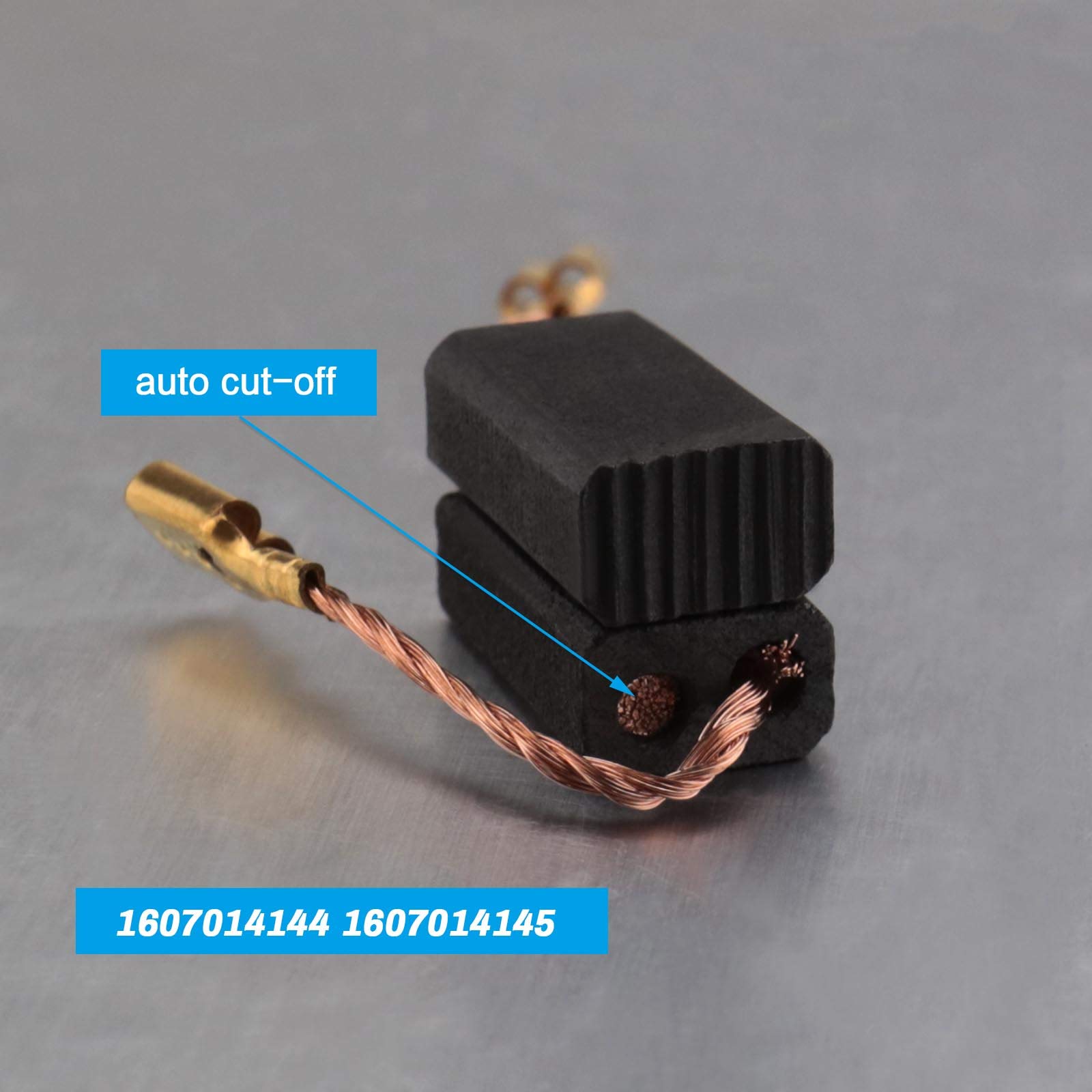 Create idea 2 Pair Of 1607014144 1607014145 Angle Grinder Carbon Brushes 5x8x15mm Compatible with Bosch GWS 600 GWS 660 GWS 6-100 GWS8-125C