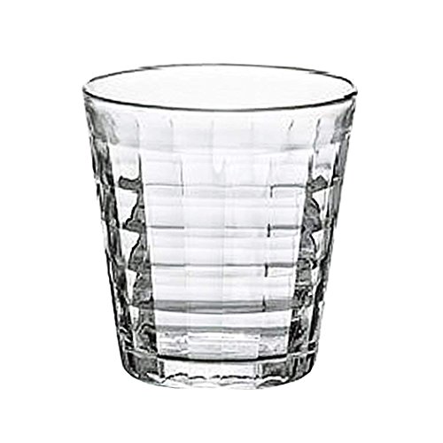 Duralex Prisme Clear Tempered Glass, 6 Count (Pack of 1)