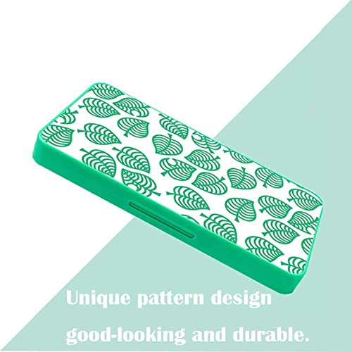 DeHasion 24 Slots Switch Game Card Case for Nintendo Switch/Switch OLED Game Card/ Portable Switch Game Card Holder Storage with 24 Game Card Slots (Green-L)