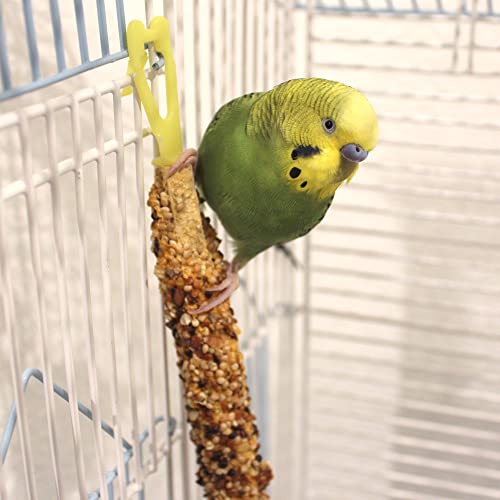 Vitakraft Crunch Sticks Parakeet Treat - Honey, Egg, and Apple- Pet Bird Treat Toy - Multi Variety Pack of 12 Sticksā¦