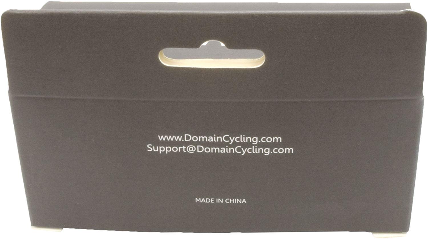 Domain Cycling Bike Bar Ends Plug Caps (Pair) – Carbon Handlebar End Plugs for Road Bikes, Mountain Bikes, BMX & More