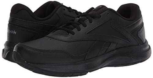 Reebok Men's Walk Ultra 7 DMX Max Shoe, Black/Grey/Royal, 12 Wide