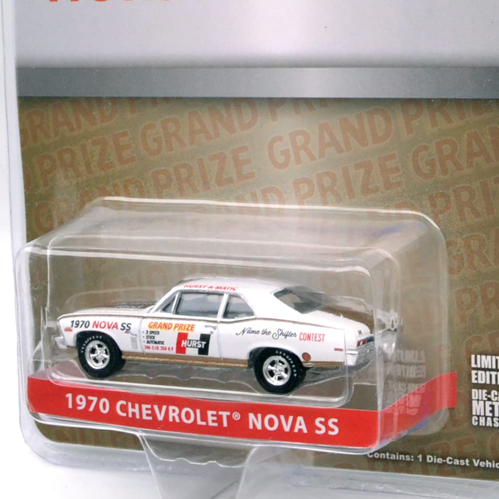 Greenlight 1:64 1970 Chevrole Nova SS 54th International 500 Mile Sweepstakes Hurst Performance Grand Prize Car 30305 [Shipping from Canada]