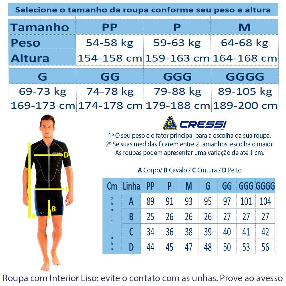 Cressi Lido 2 mm Man, Black/Blue, 3XL