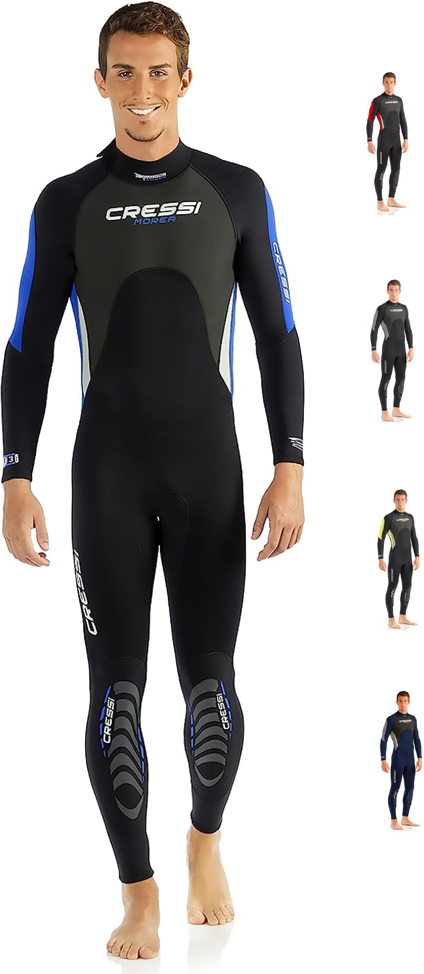 Cressi Morea 3mm Man [6/XXL], Black/Blue