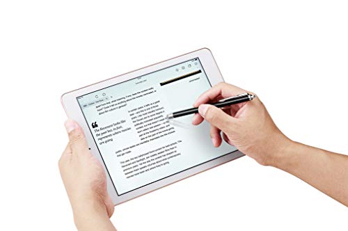 Stylus Pens for Touch Screens with Thin Fiber Tips (Pink/Purple/Aqua Blue)