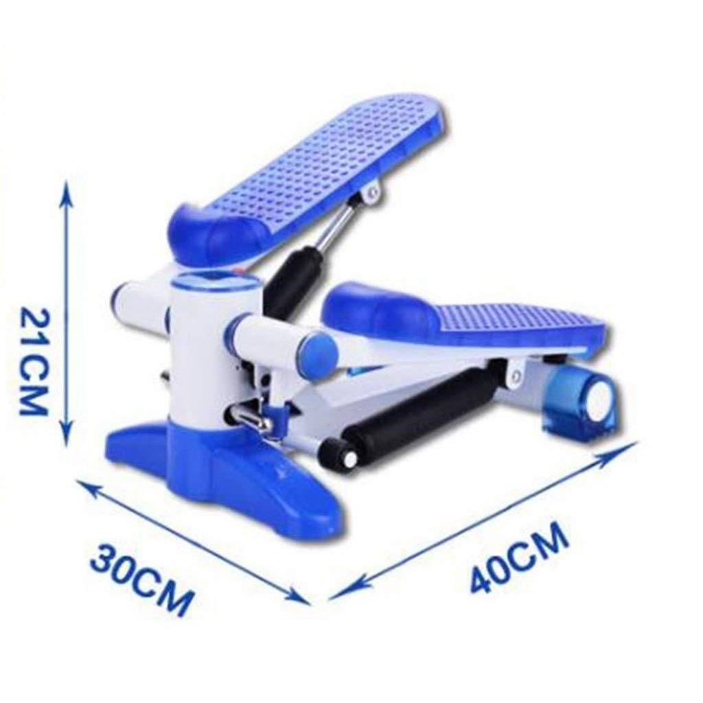 GRETD Desk Elliptical Mini Stepper - Under Desk Elliptical Steppers for Exercise Desk Pedal Exerciser with Unique Design Blue 403021cm
