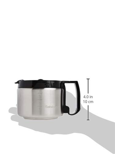 Cuisinart DCC-450BRC 4-Cup Replacement Stainless Steel Carafe, Silver