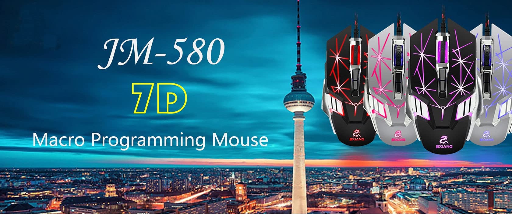 Deluna Products, 7D Wired Gaming Mouse 7 Key Macro Programming DPI: 1200-1600-2400-3200 Highly Sensitive With Classic Look: PC Gaming Mice Gaming Mouse Perfect For The Serious Mouse Gamer
