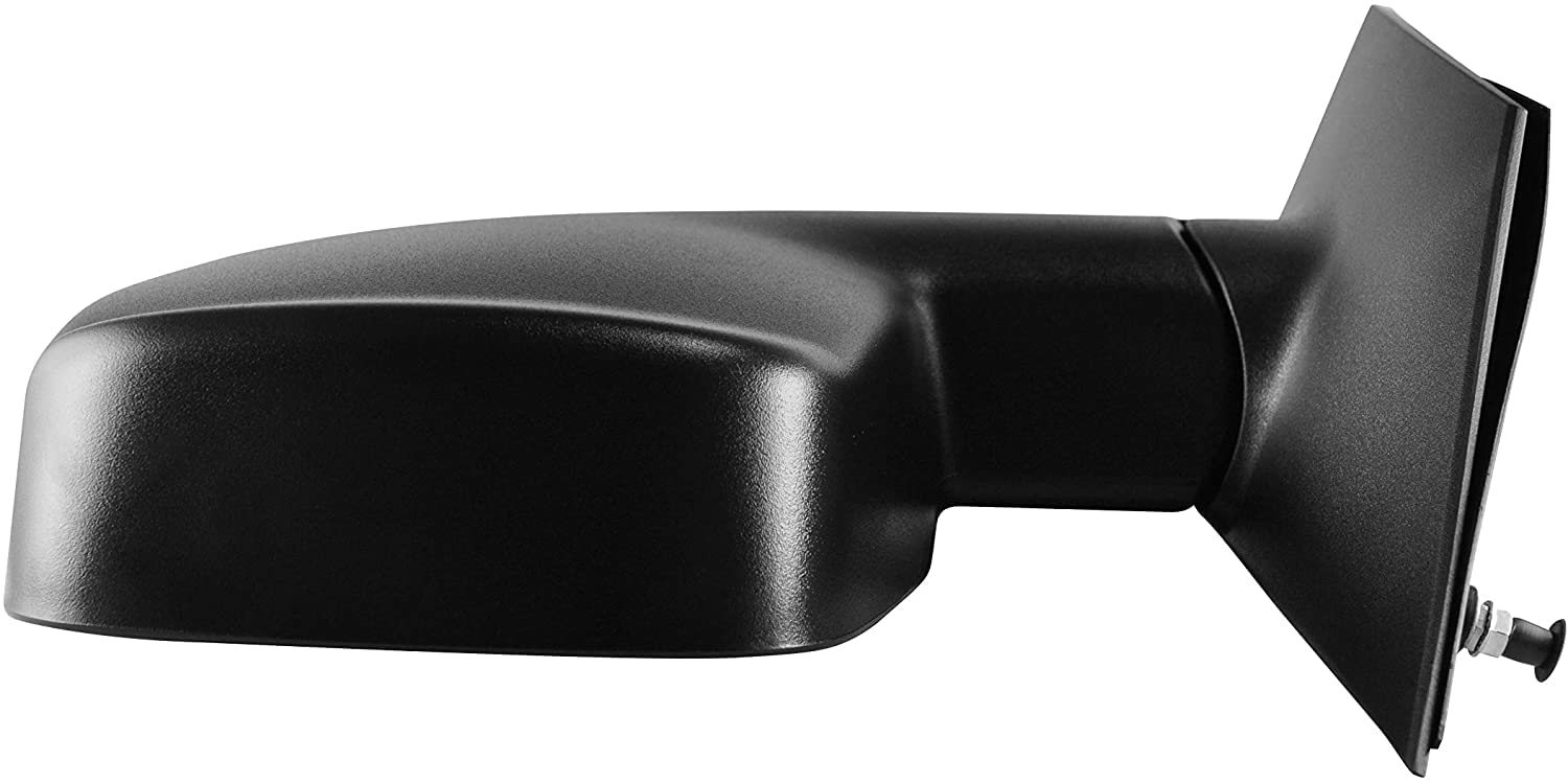 Dependable Direct Driver Side Textured Side View Mirror for 08-14 Chevy Express & GMC Savana 1500, 08-17 Chevy Express 2500 3500, GMC Savana 2500 3500 - with Blind Spot Corner Glass - GM1320395