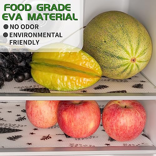 Shelf Liner Non Slip Non-Adhesive Cabinet Liners Non Slip Waterproof Liner Thick Strong Grip Kitchen Liners for Cabinets and Drawers Cabinet Mat Refrigerator Liners (12 inches x 10 Feet)