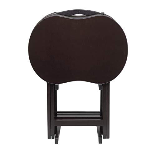 Winsome Skippy Snack Table, Dark Espresso