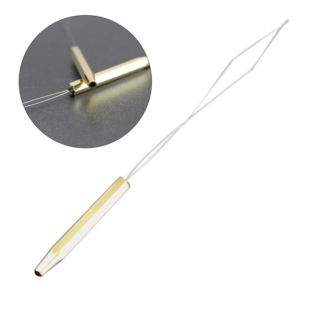 Easy to Use Professional Fishing Knot Tying Tool - Ergonomic Design, 14cm Compact and Lightweight, for Fly Fishing Enthusiasts - Quick and Easy Hook Line Knotter Tie Nail Tool Tackle