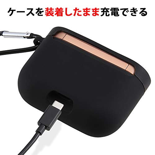 Digital Alchemist Sony Wireless Noise Cancelling Stereo Headset WF-1000XM3 Shockproof Silicone Case with Carabiner Black DT-SF1XM3C1/B