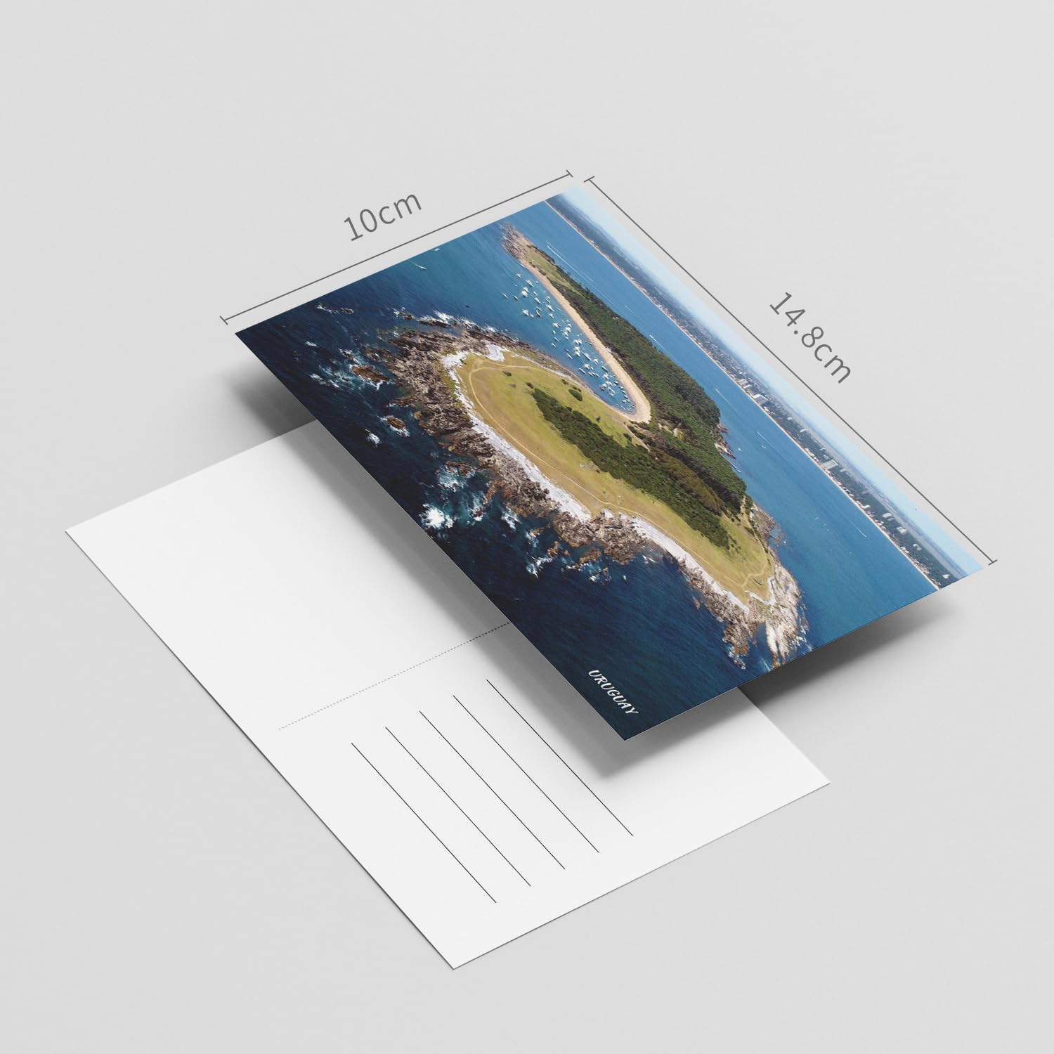 Dear Mapper Uruguay Natural Landscape Postcards Pack 20pc/Set Postcards From Around The World Greeting Cards for Business World Travel Postcard for Mailing Decor Gift