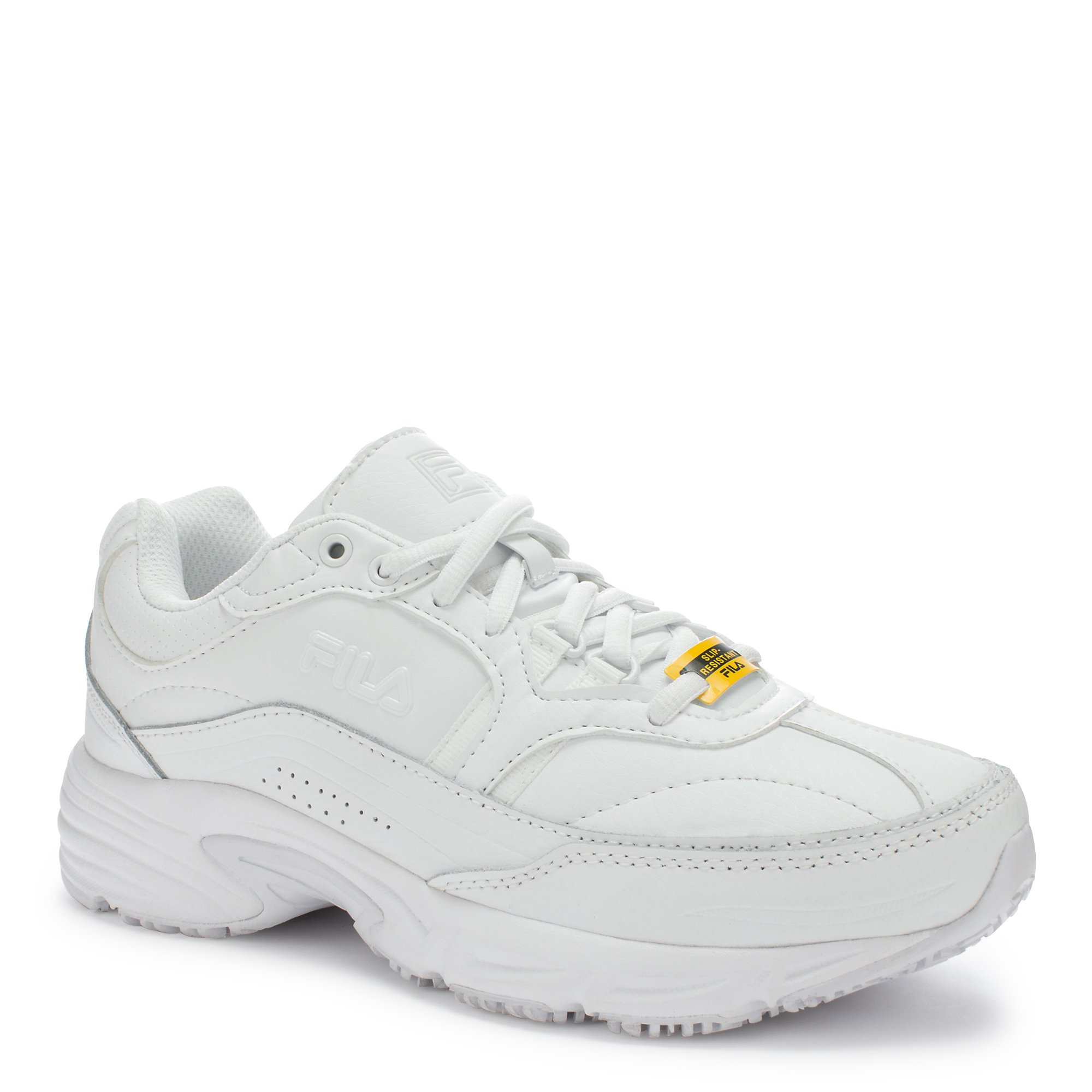 Fila Women's Memory Workshift Cross-Training Shoe,White/White/White,7.5 M US