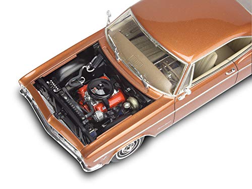Revell 85-4497 ’66 Chevy Impala SS 396 2N1 Model Car Kit 1:25 Scale 148-Piece Skill Level 4 Plastic Model Building Kit,Blue