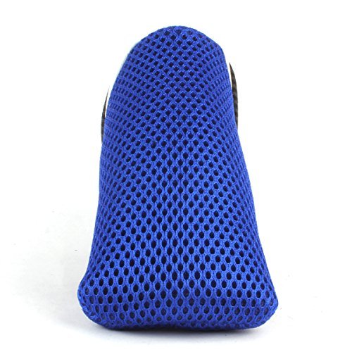 Craftsman Golf Blade Putter Head Cover Black Blue Mesh for Scotty Cameron Ping Callaway Odyssey Etc. (Black & Blue)