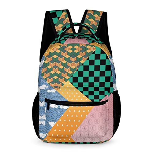 KOOLLE Backpack 3d Printed Travel Backpack Casual Laptop Backpack Lightweight Multi-Function SchoolBag For Adult Youth