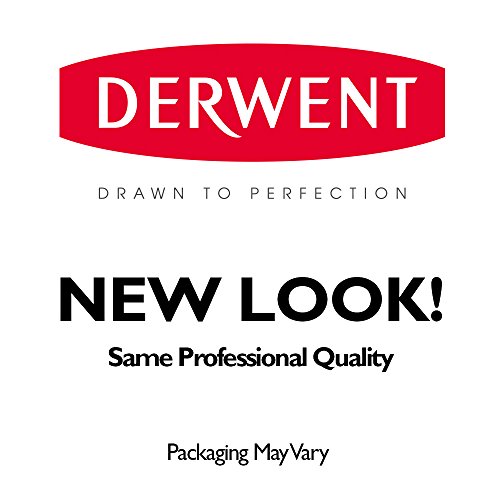 Derwent Graphitint Pencils Tin, Set of 24, Great for Holiday Gifts, Unique Blend of Graphite and Color, Watersoluble, Ideal for Mixed Media, Professional Quality (0700803)