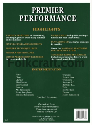 Premier Performance Book 2 - Alto Saxophone