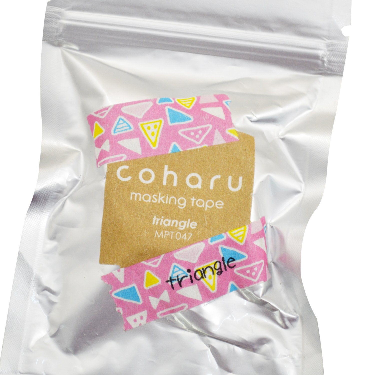 COHARU Thermal Paper Masking Tape, Candy Pink