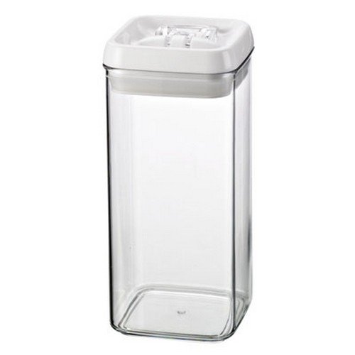 Felli Flip Tite 4" Square x 8" High Canister - 1.2L