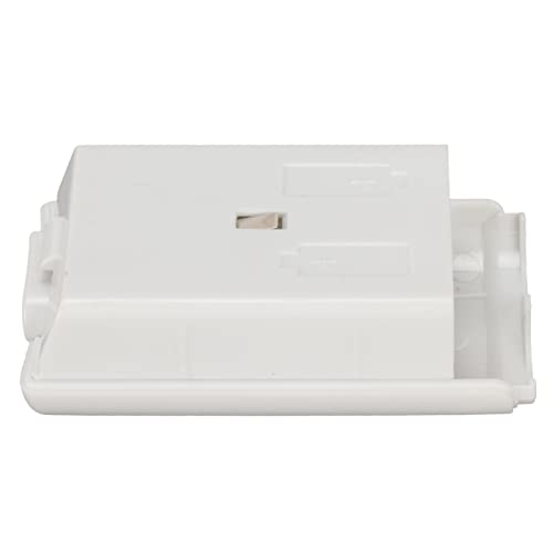 Game Battery Case, PreciseSize ABS Material WirelessControllerBatteryCover WearResistant Copper Conductor Hard for Game Handle