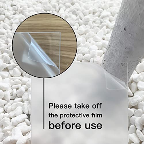 Jiorola Acrylic Critter's Sand Bath Box - Clear Hamster Digging Sand Container Bath Container Digging & Hide for Hamsters Mice Dormouse Gerbils or Other Small Pets