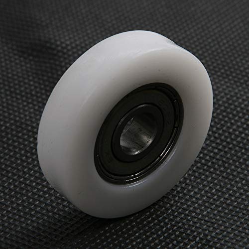Replacement Part for M.C Carbon Steel And Nylon 1pcs 5x22x7mm 8x28/30/35mm Mini Bathroom Nylon Pulley Shield Bearings Wheel Roller - (Type: 002)
