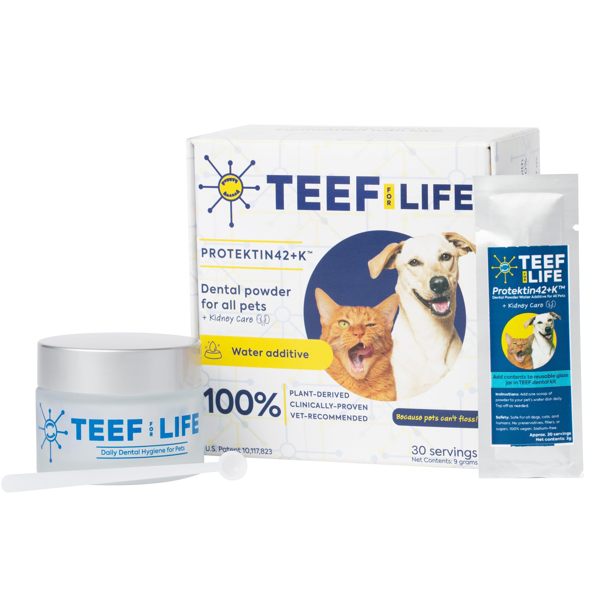 TEEF! Refill Powder Packet - Protektin42+K (30 Servings) for Life