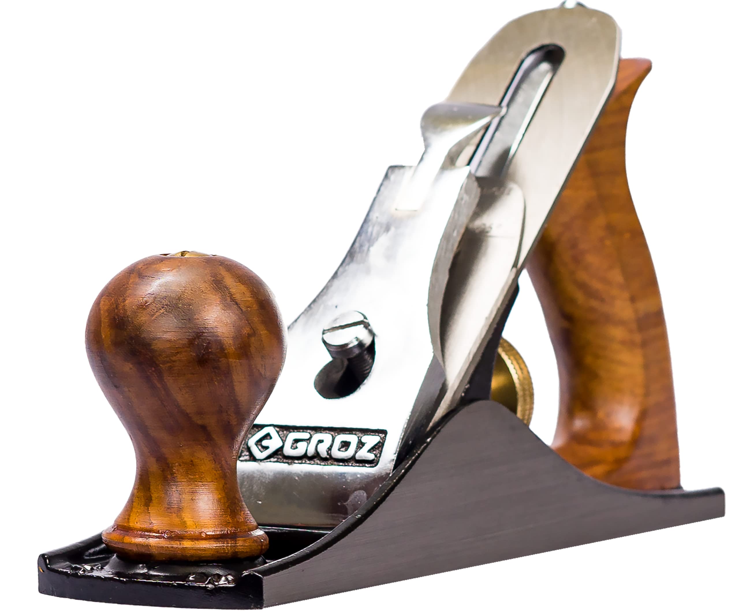 Groz 39701 SP/4 Smoothing Plane #4 50mm Cutter 260mm Length, Adjustable Hand Planer