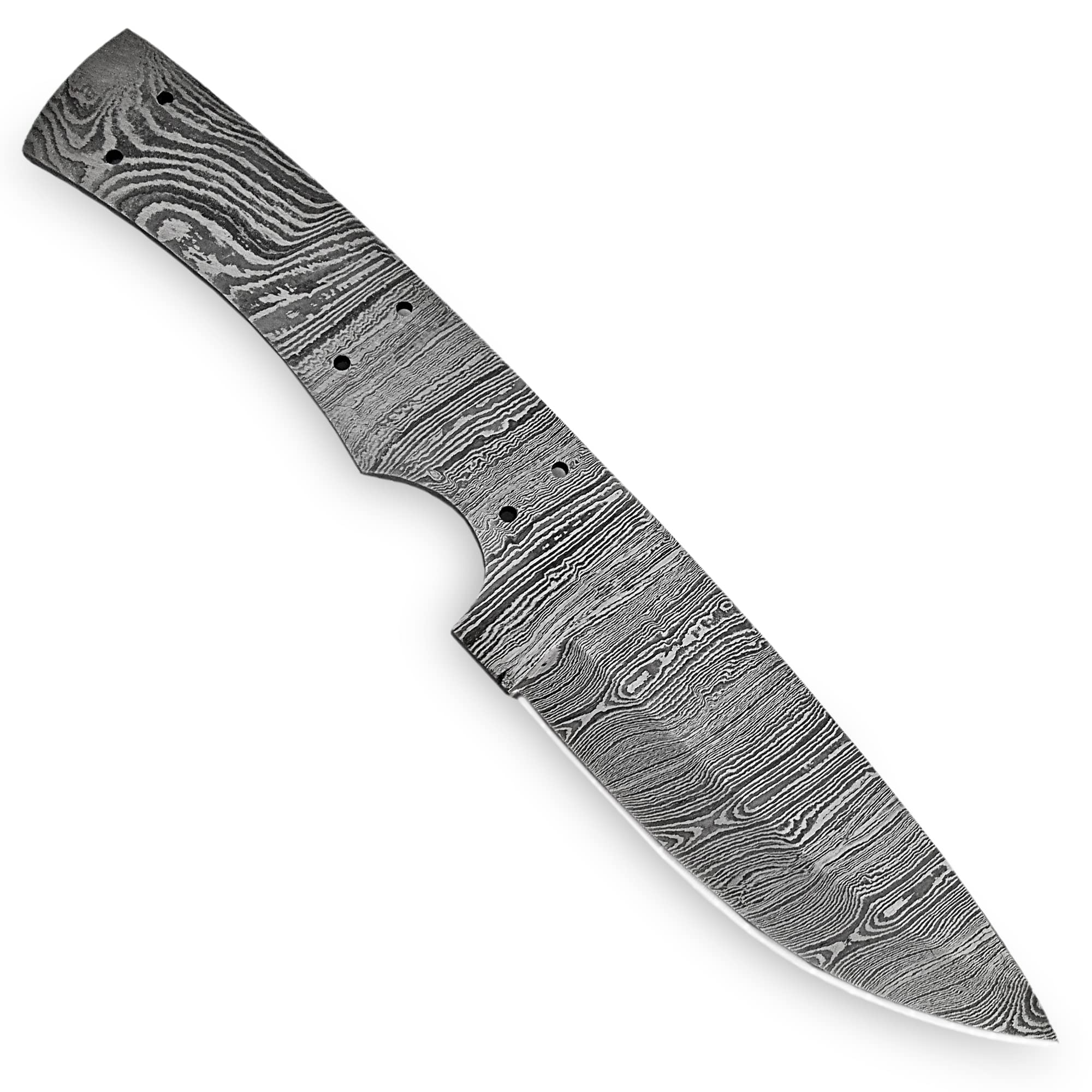ColdLand Knives | Custom Handmade Damascus Steel Full Tang Blank Blade for Tracker Knife Making Supplies SB50