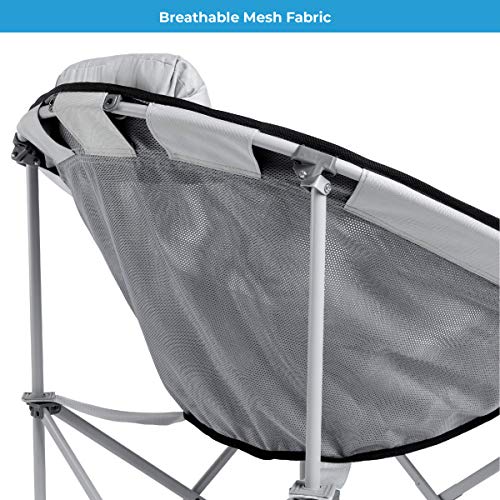 CORE Mesh Round Chair, 37" x 34" x 35" (H), Gray