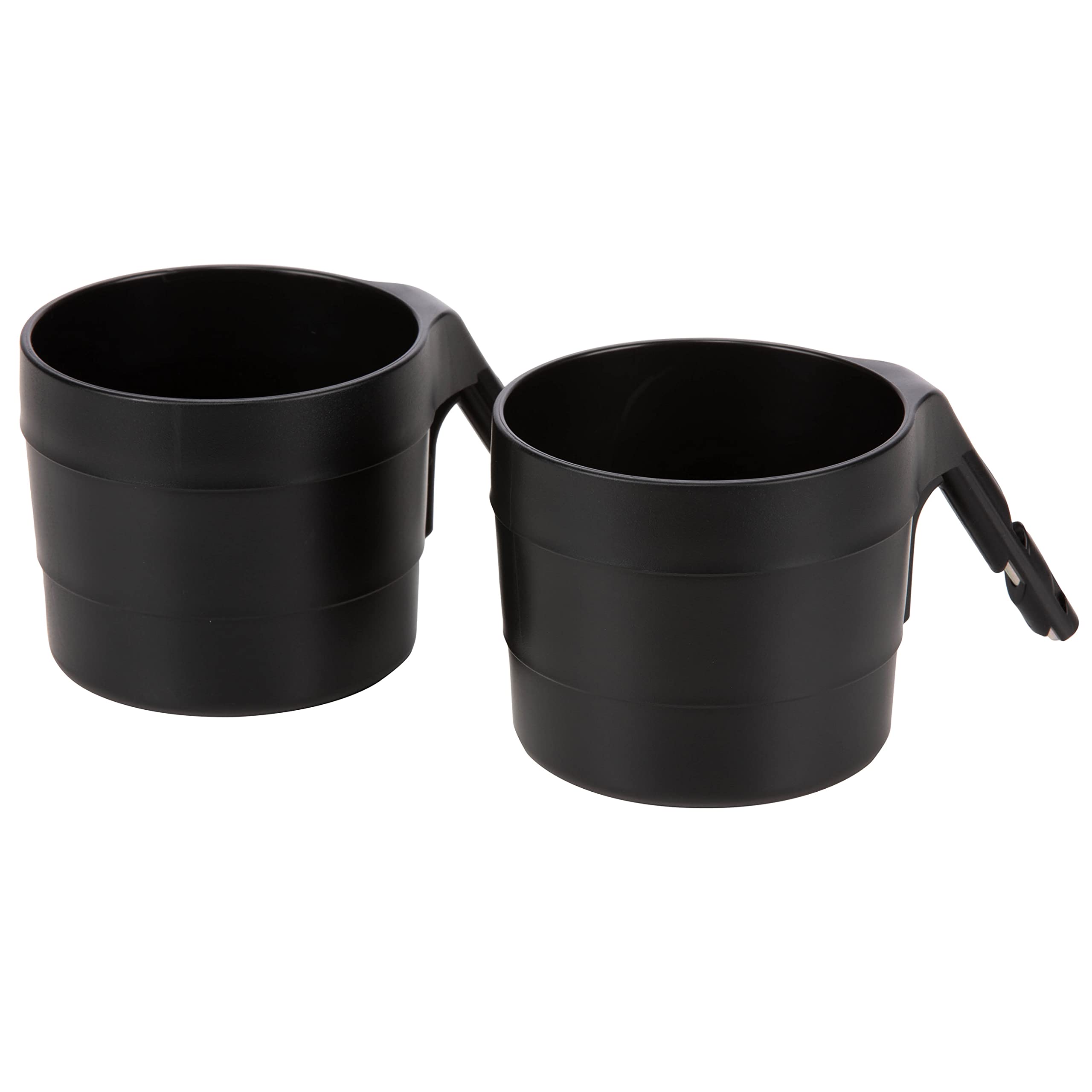 Diono Car Seat Cup Holders For Radian, Everett And Rainier Car Seats, Pack Of 2 Cup Holders, Black
