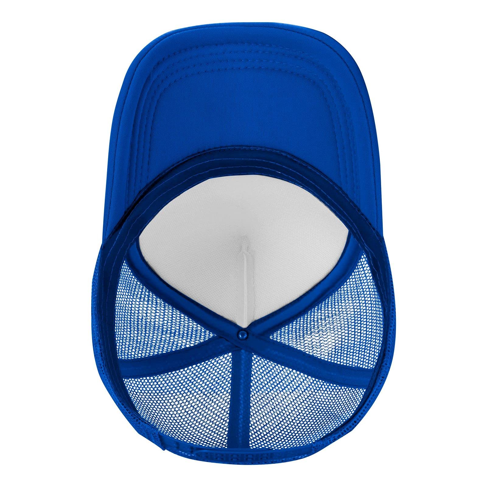Ennary Trucker Hat Sports Baseball Cap Casual Hip-Hop Unisex Leisure Adjustable Size Blue